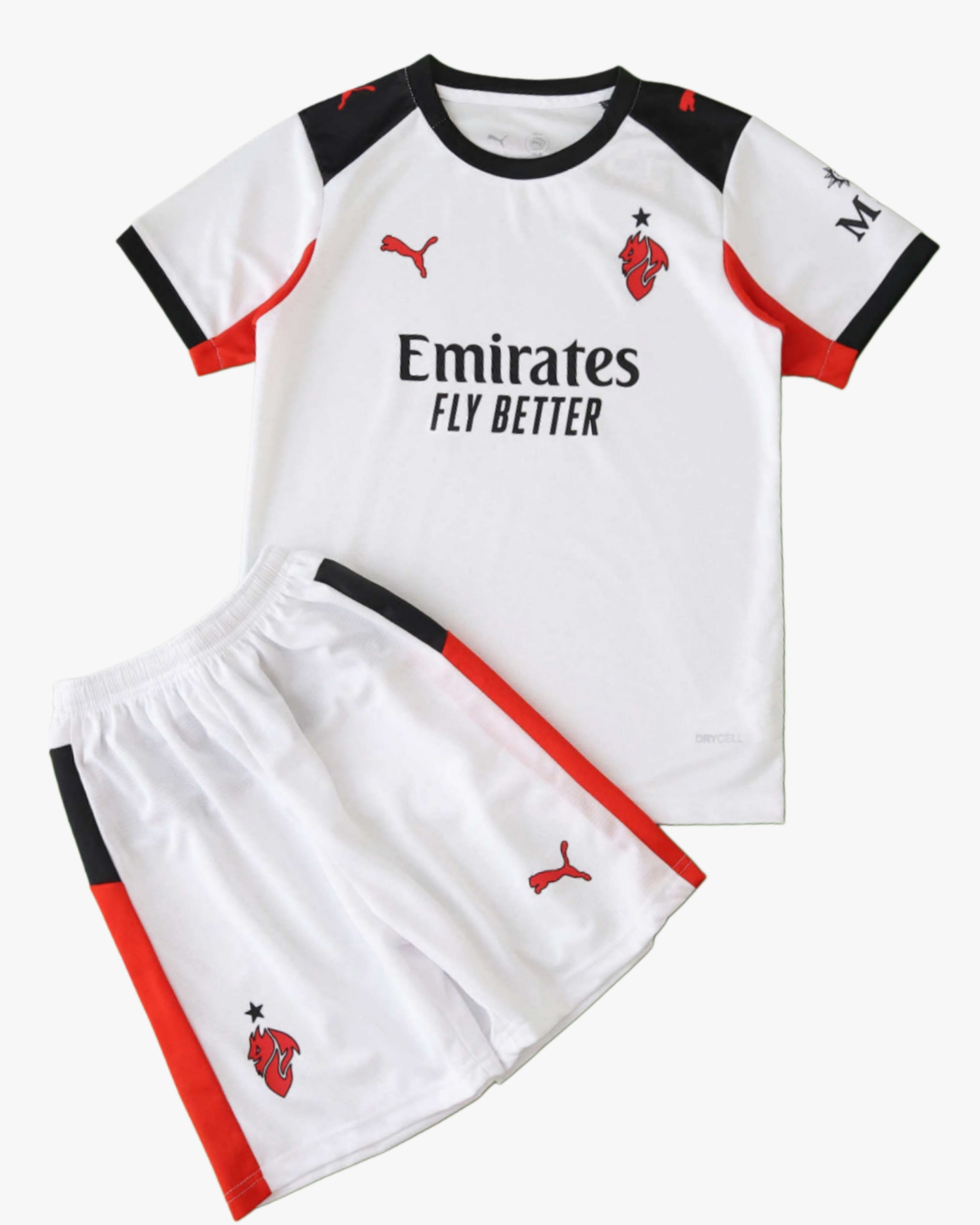 AC Milan 25/26 Kids Away Jersey | Premium Quality Football Kit – Footxo