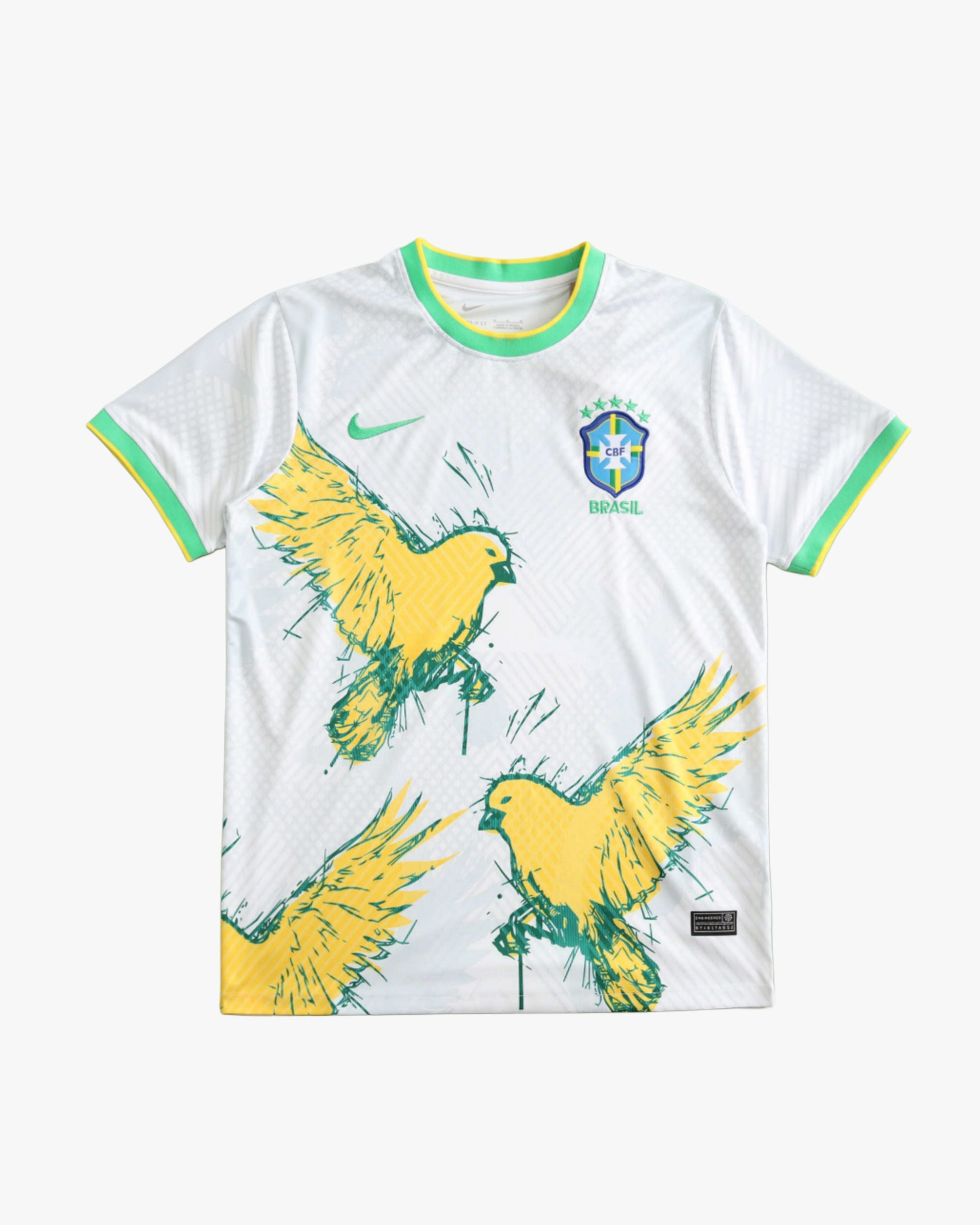 Brazil Canarinho Flight Premium Football Jersey | Free Customization ...